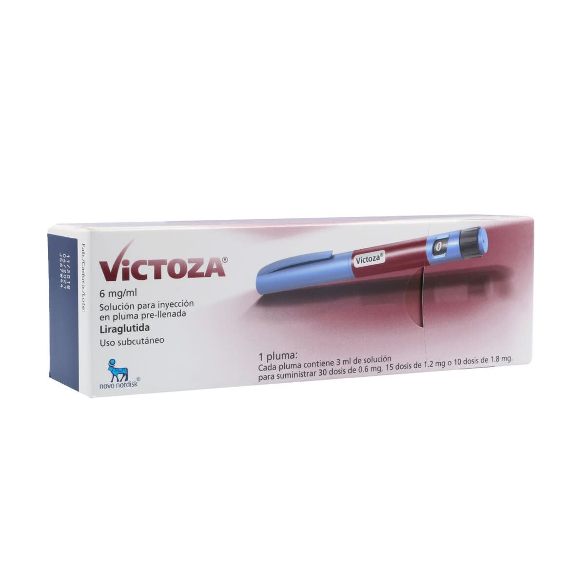 Victoza 6 mg/mL Solucion Inyectable 3 mL Liraglutida - EASYFARMA