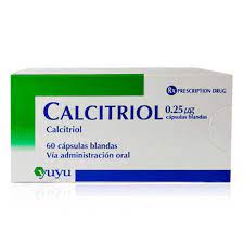 Calcitriol 0.25 ug 60 cápsulas blandas - EASYFARMA