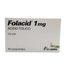 Folacid 1 mg x 90 comp - EASYFARMA