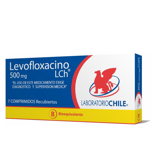 Levofloxacino 500 mg. 7 comp. - EASYFARMA