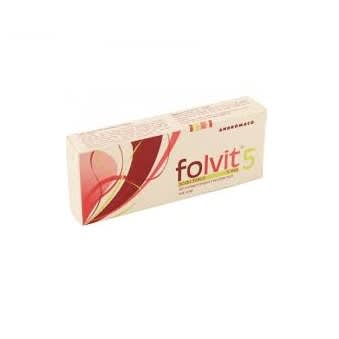 Folvit 5 mg. 30 comp. - EASYFARMA