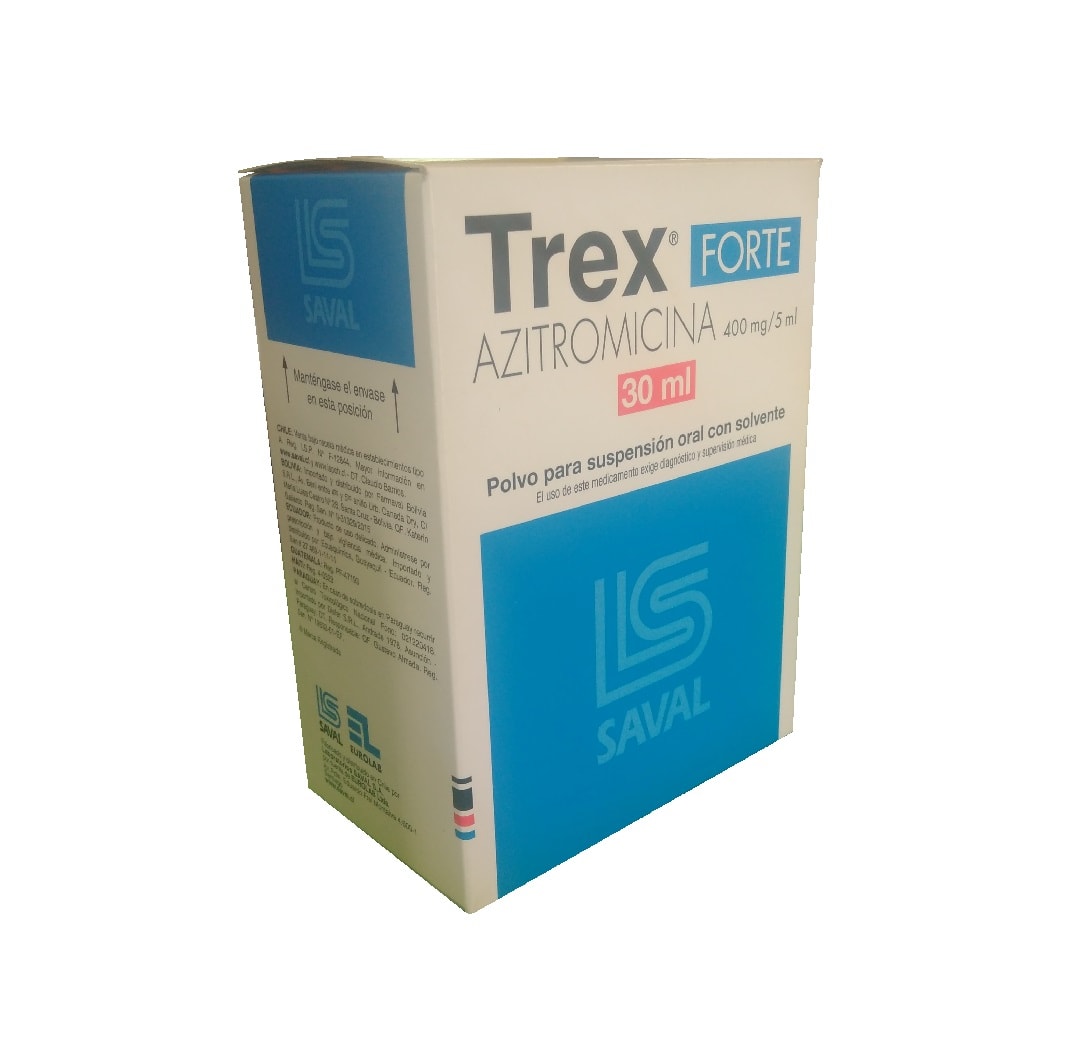 Trex Forte Jarabe 400mg/5ml x 30 ml - EASYFARMA