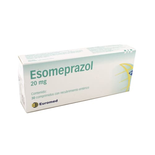 Esomeprazol 20 mg x 30 comprimidos - EASYFARMA