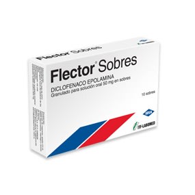 Flector polvo oral 50 mg x 10 sobres - EASYFARMA
