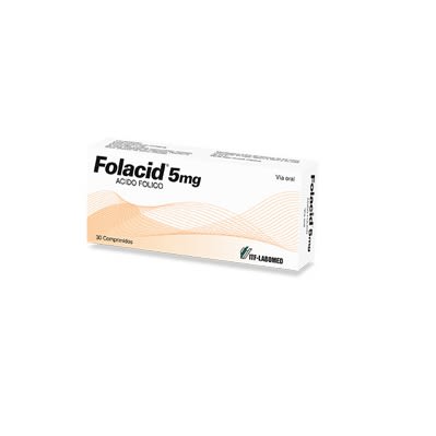 Folacid 5 mg. 30 comp. - EASYFARMA