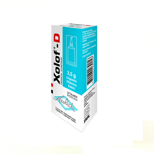 Xolof-D unguento oft. x 3,5 g - EASYFARMA