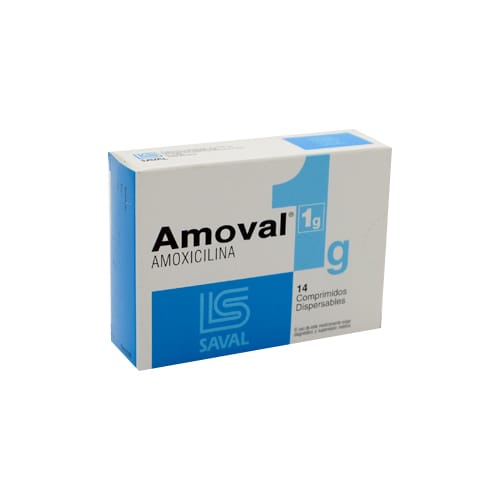 Amoval Dispersable 1gr x 14 comp - EASYFARMA