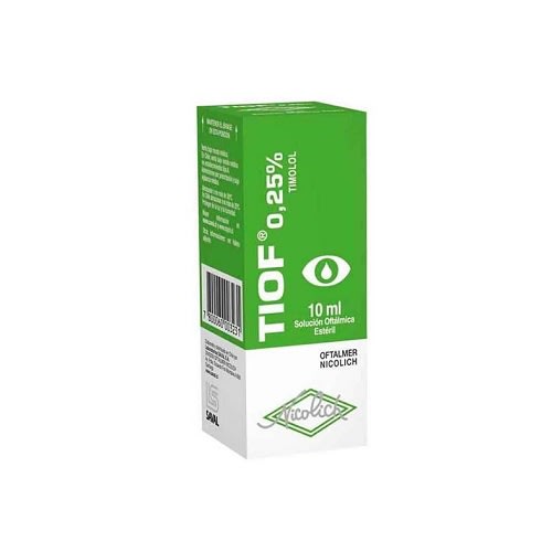 Tiof solucion oftalmica 0,25% 10 mL - EASYFARMA