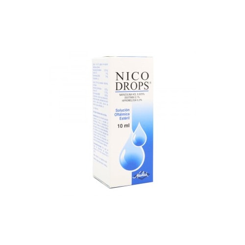 Nicodrops Sol oft x 10 ml - EASYFARMA