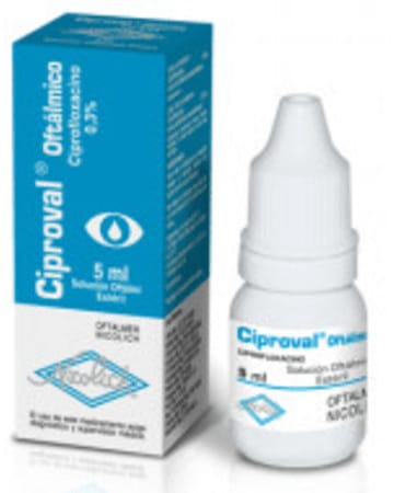 Ciproval oftálmico 0.3% 5 ml - EASYFARMA