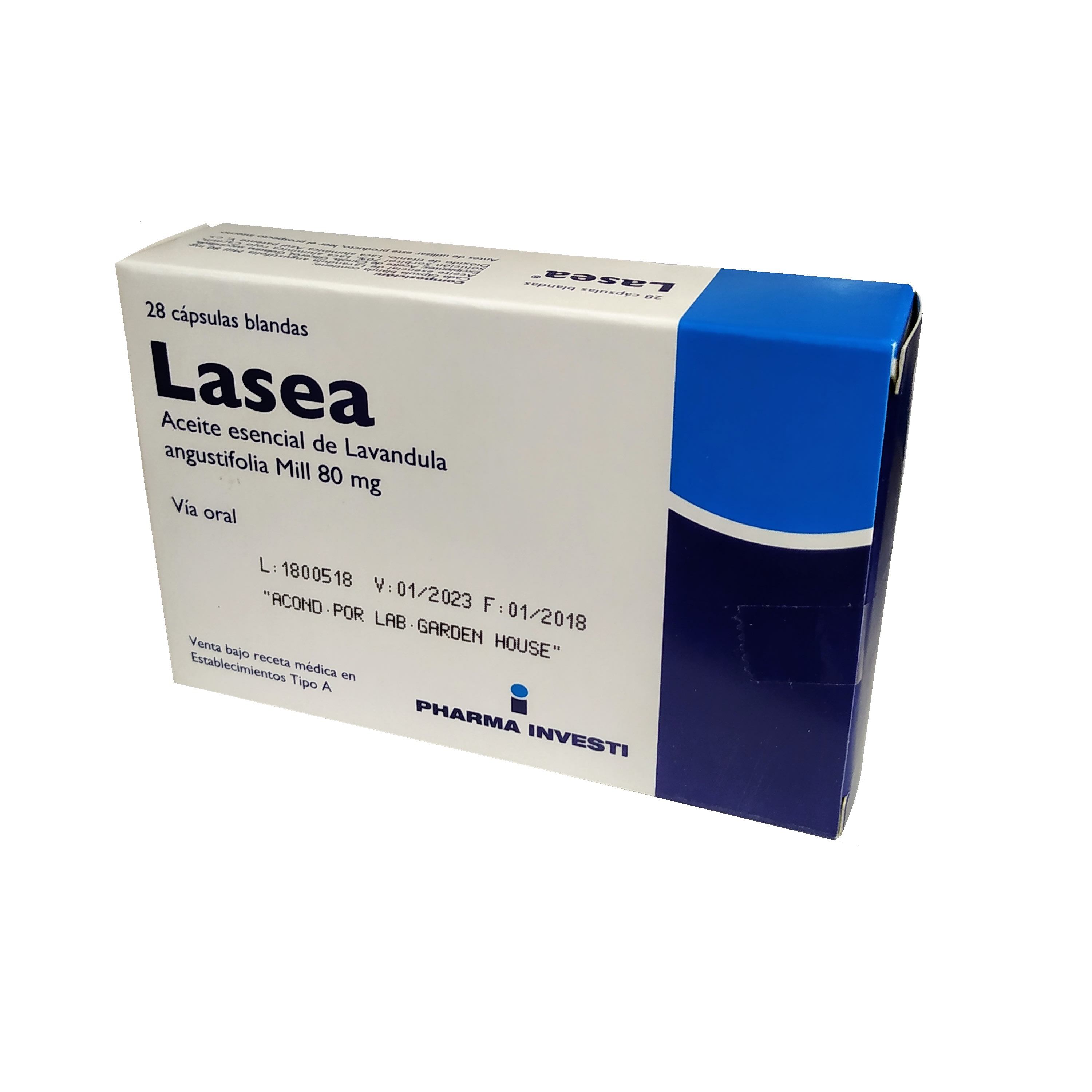 Lasea 28 cápsulas blandas - EASYFARMA
