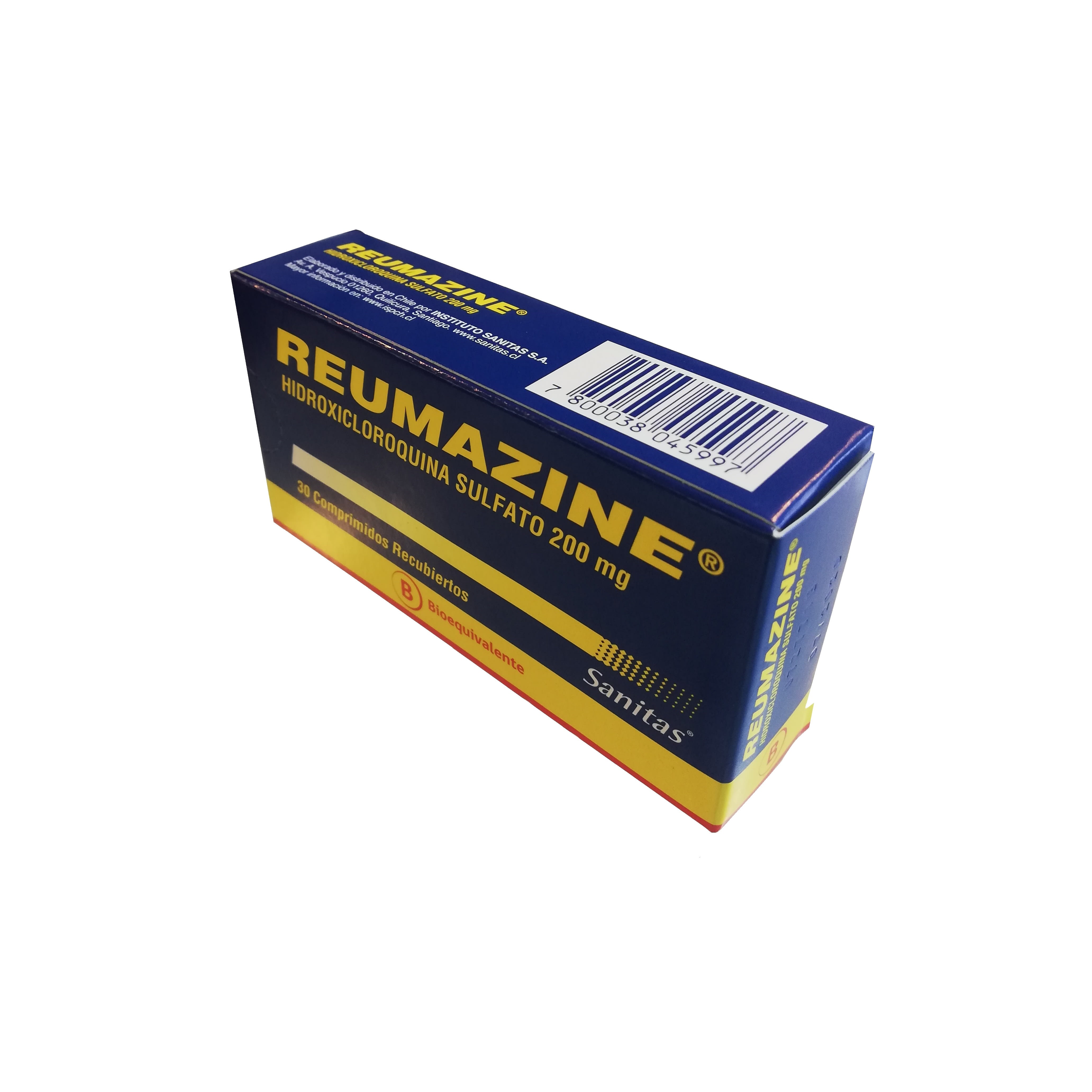 Reumazine 200 mg 30 comp - EASYFARMA