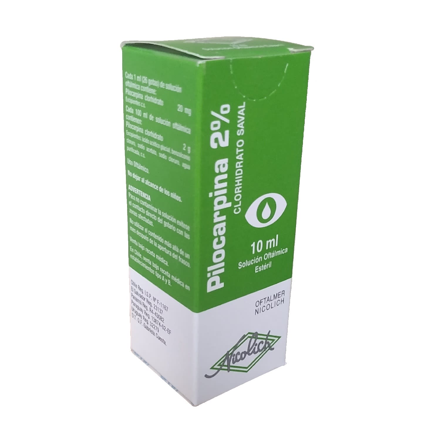 Pilocarpina 2% 10 mL - EASYFARMA
