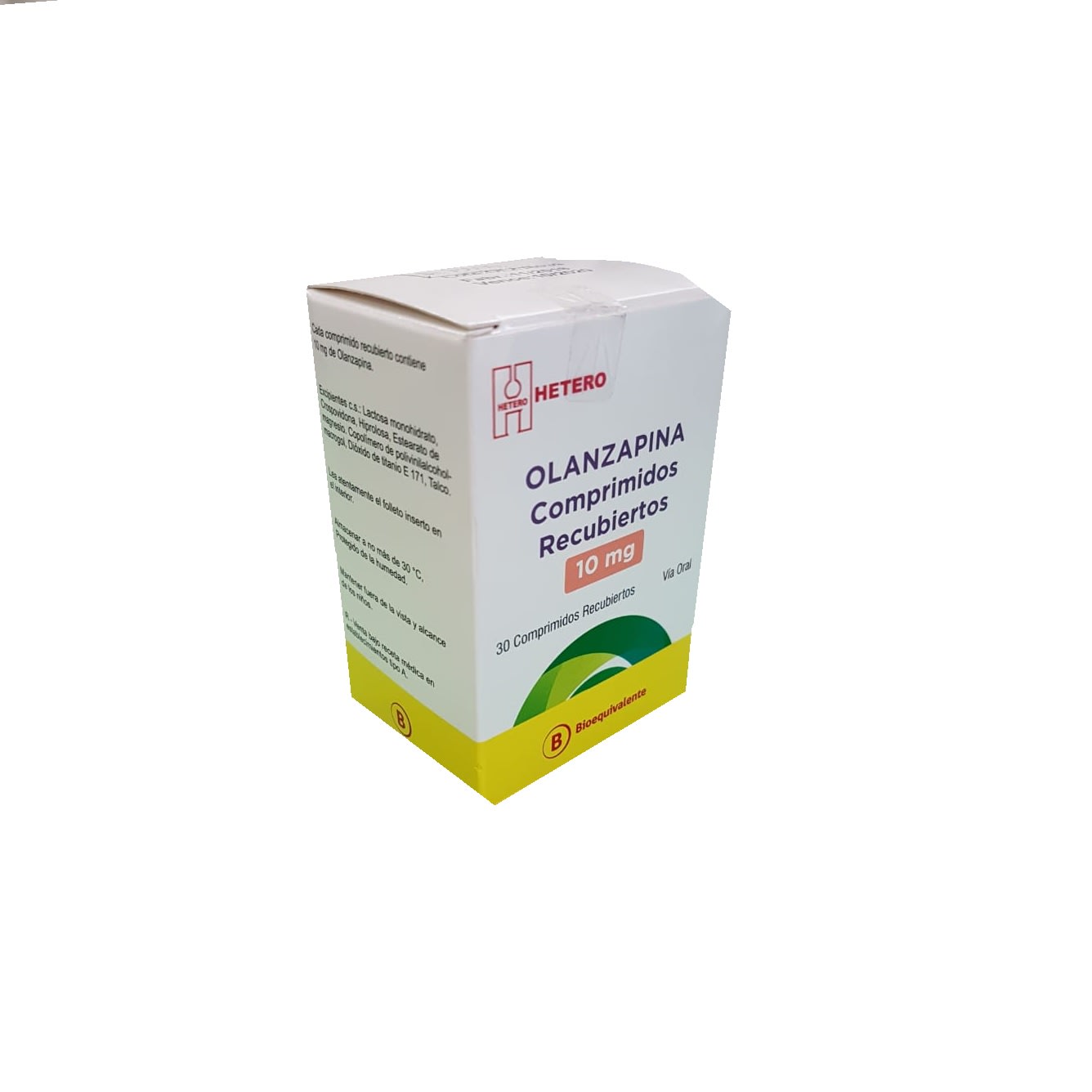 Olanzapina 10 mg. 30 comp. - EASYFARMA