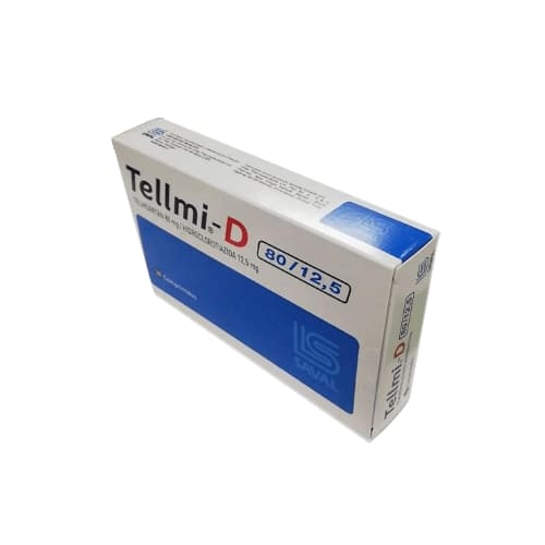 Tellmi D 80/12.5 mg 30 comprimidos - EASYFARMA