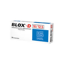 Blox D 16/12,5 mg 30 comprimidos - EASYFARMA