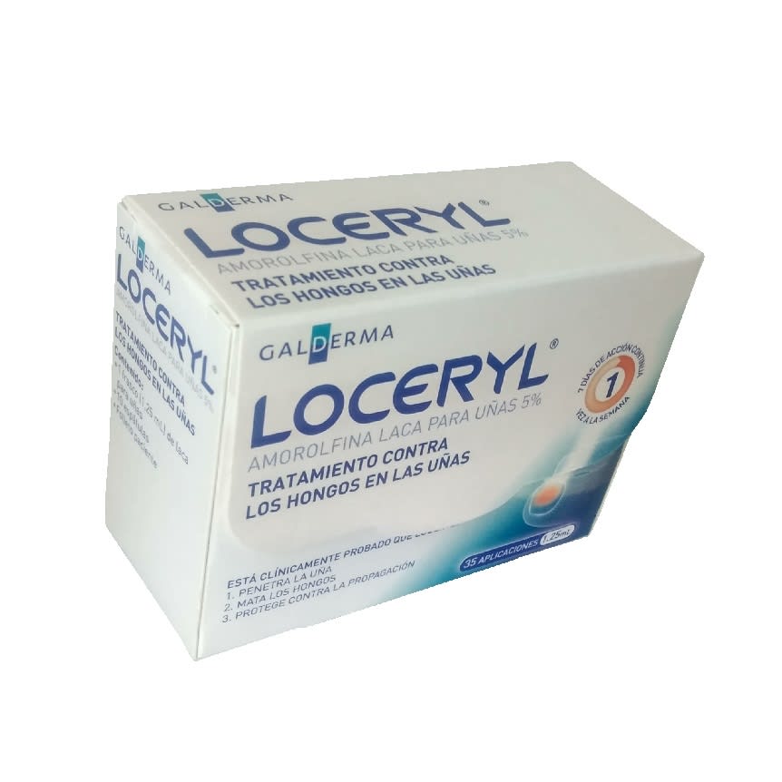 Loceryl Laca 5% 2.5 ml x 75 aplicaciones - EASYFARMA
