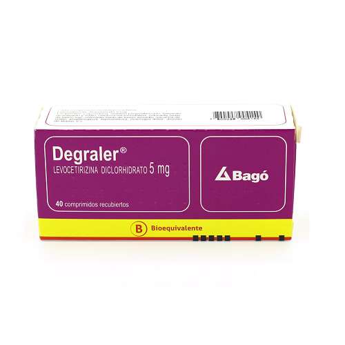 Degraler comprimidos 5 mg x 40 - EASYFARMA