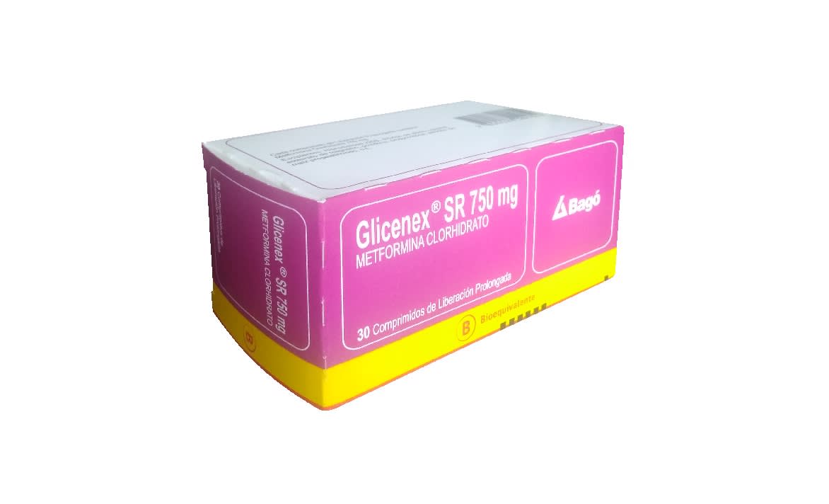 Glicenex SR 750 mg 30 comp - EASYFARMA