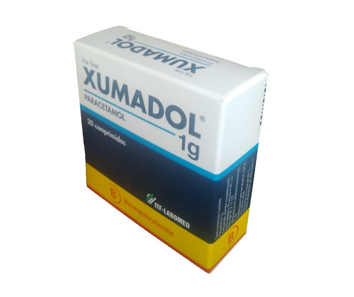Xumadol 1 g x 20 comprimidos - EASYFARMA