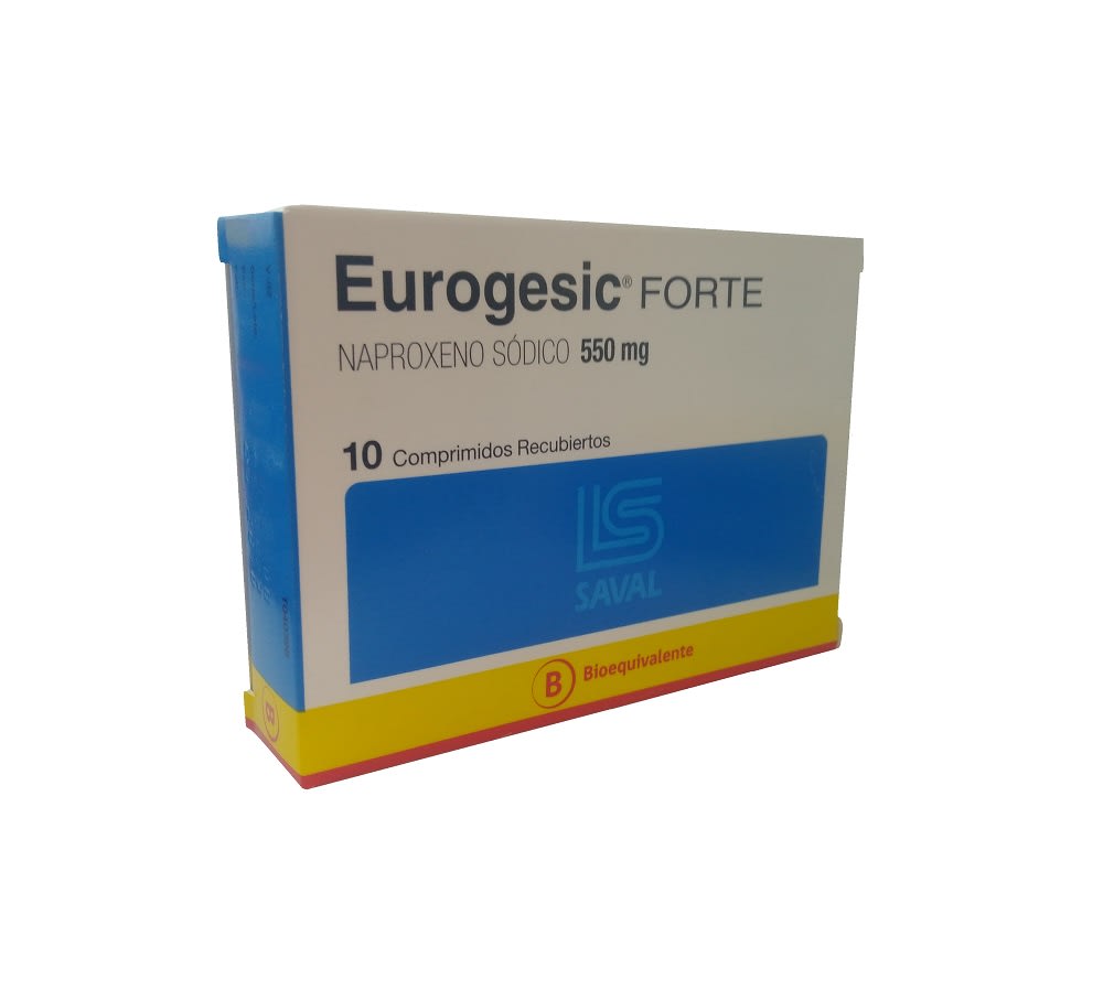 Eurogesic Adulto 275 mg x 10 comp. - EASYFARMA