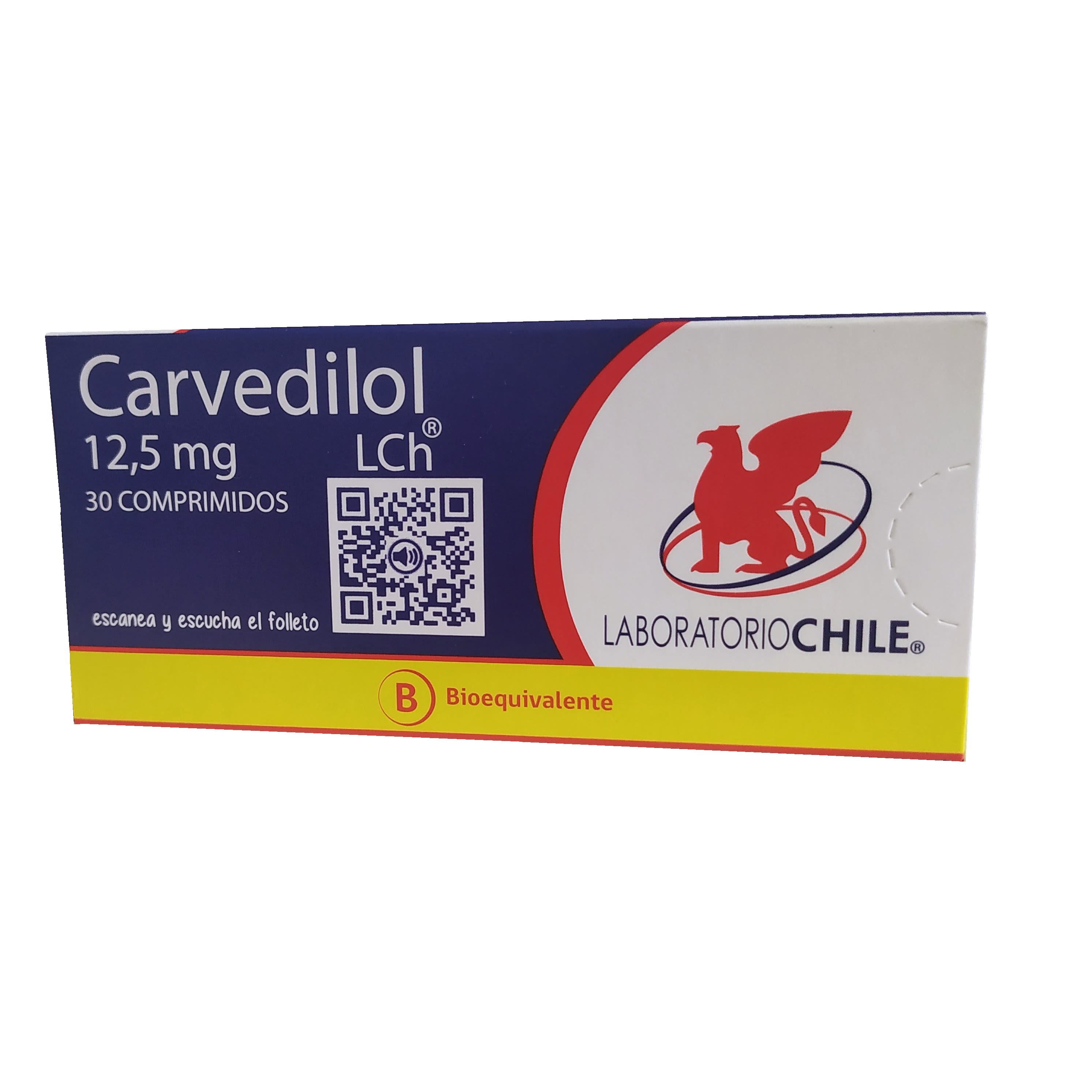 Carvedilol 25 mg. 30 comp. - EASYFARMA