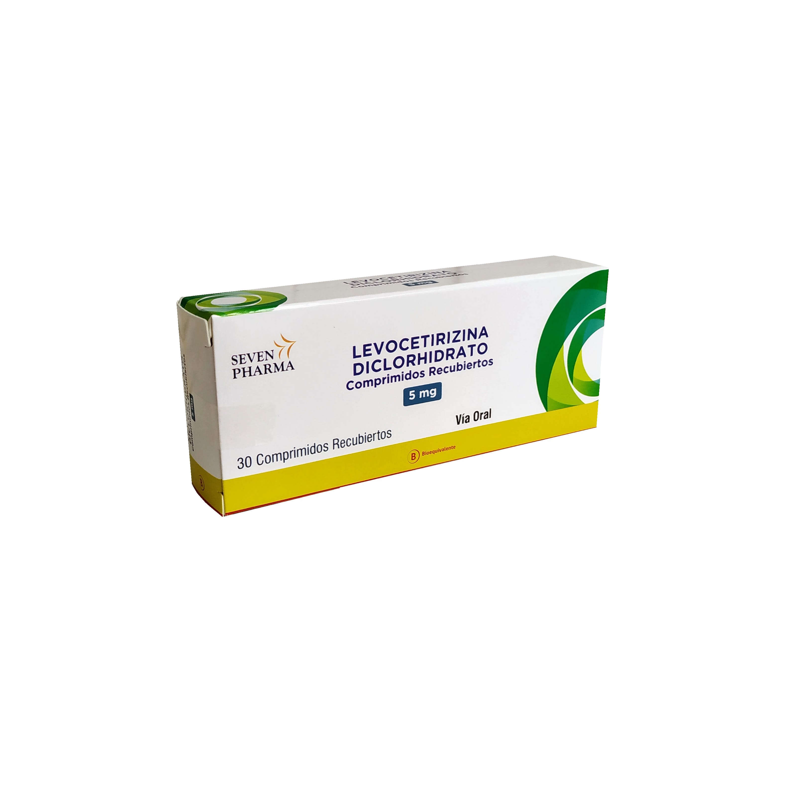Levocetirizina comprimidos 5 mg x 30 - EASYFARMA