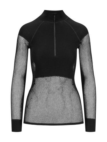 Wool mesh base layer with larger holes, soft and comfortable next to ...