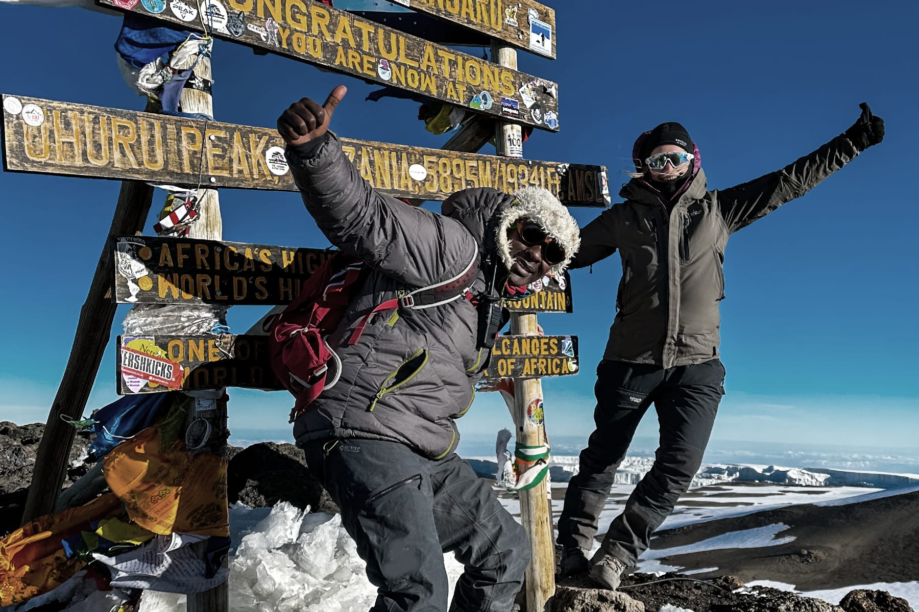 Equipment list for trips to Kilimanjaro with Brynje of Norway