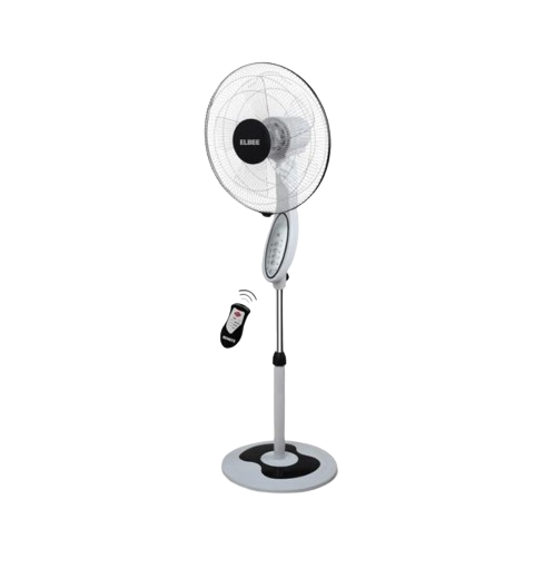 ELBEE 969R CURVY REMOTE CONTROL STANDING FAN | eBaaba