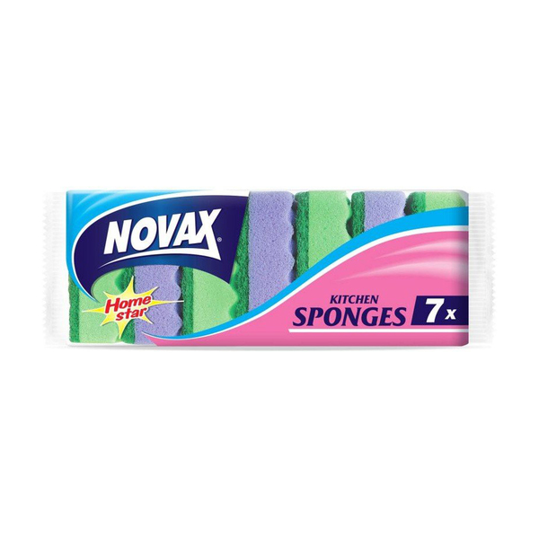NOVAX Kitchen Sponge - Pack of 7 | eBaaba