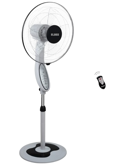 ELBEE 969R CURVY REMOTE CONTROL STANDING FAN | eBaaba