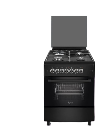 ROCH GAS COOKER RGC-60X60 (BLACK) | eBaaba