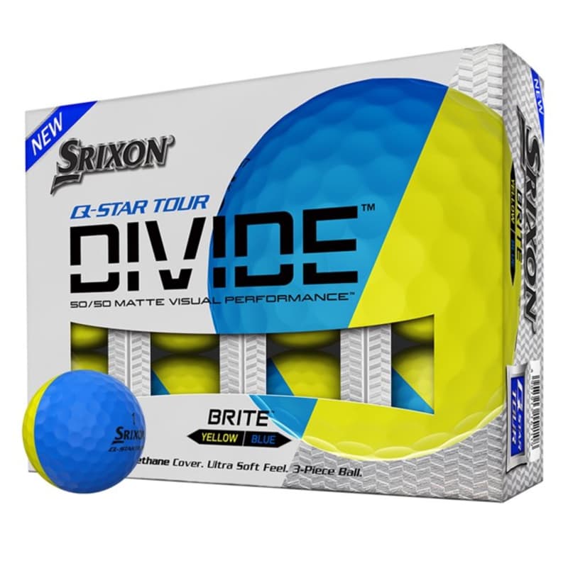 Srixon Q Star Tour Divide Men’s Golf Ball (2021) | Flook