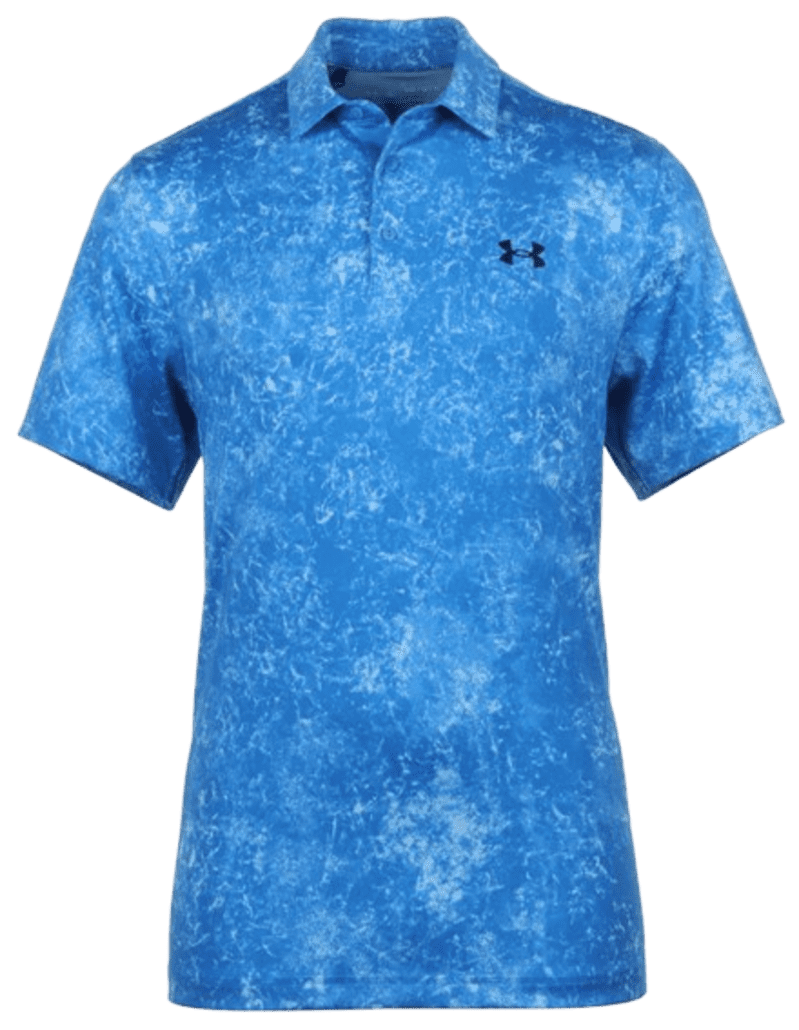 Under Armour Performance 3 Printed Men’s Photon Blue Shirt | Flook