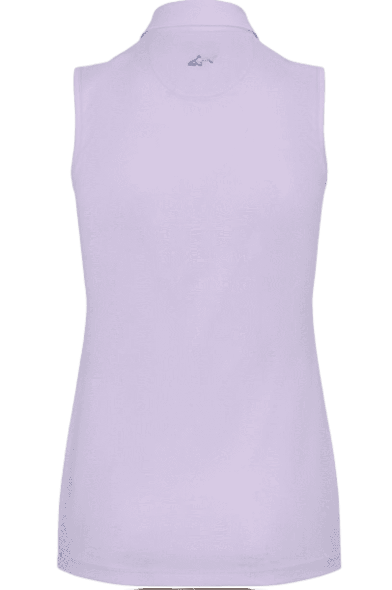 Greg Norman Freedom Sleeveless Ladies Lavender Mist Shirt | Flook