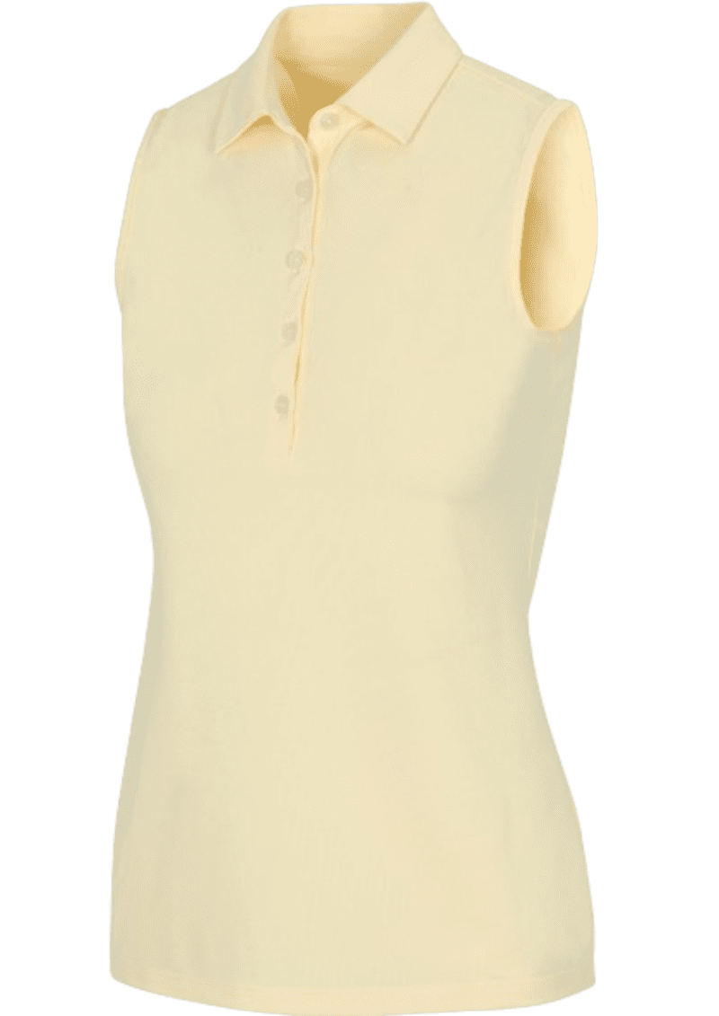 Greg Norman Freedom Sleeveless Ladies Pink Lemonade Shirt | Flook