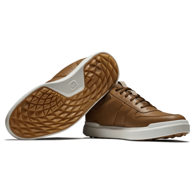 FootJoy Contour Casual SL Men’s Tan/ White Shoes | Flook
