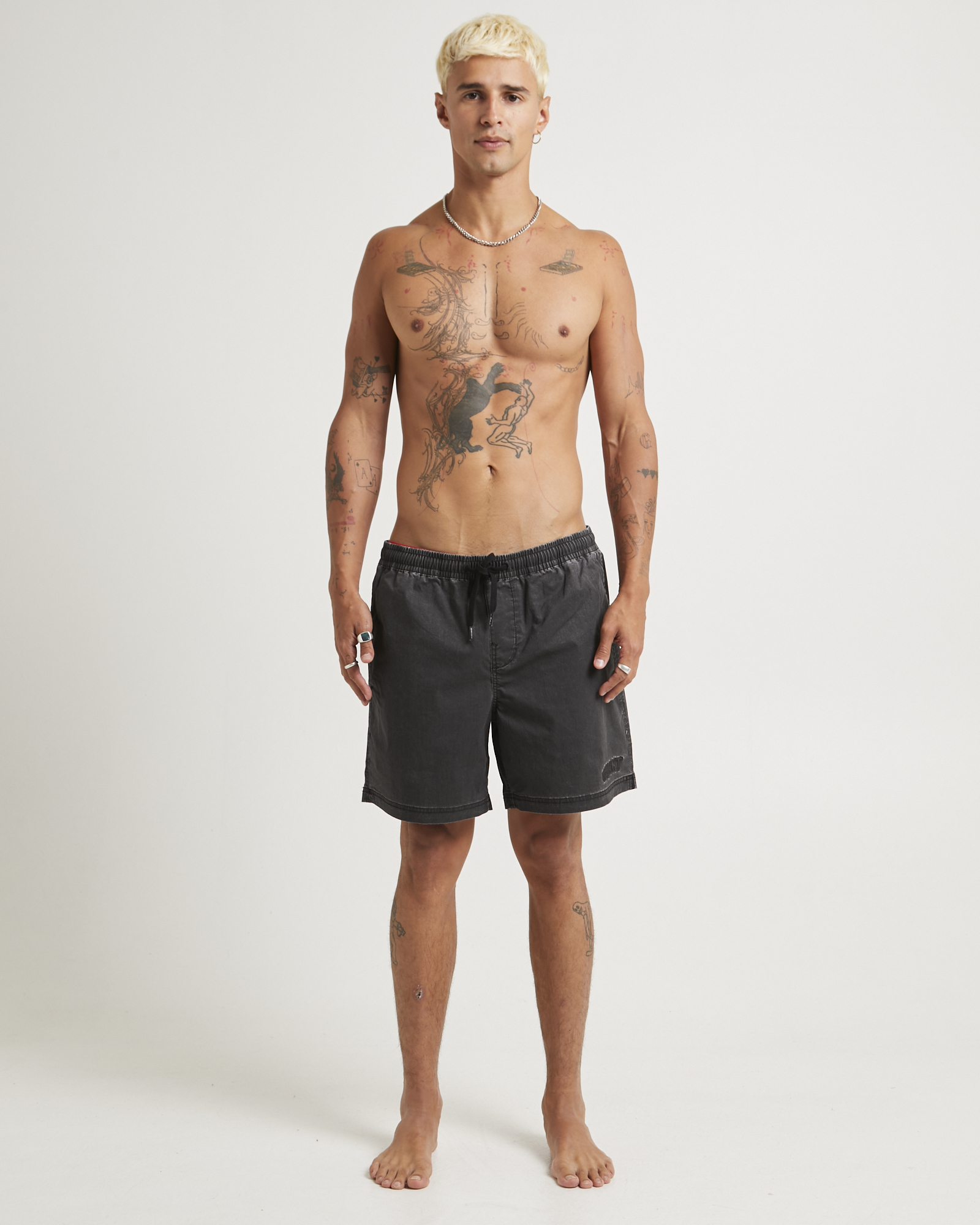 NEW INSIGHT Dive Boardshorts in Washed Black | eBay