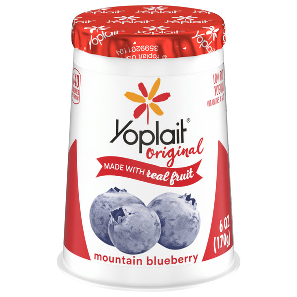 Yoplait Original Mountain Blueberry Yogurt