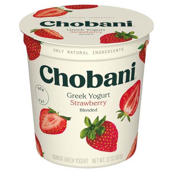 Chobani Strawberry Blended Yogurt