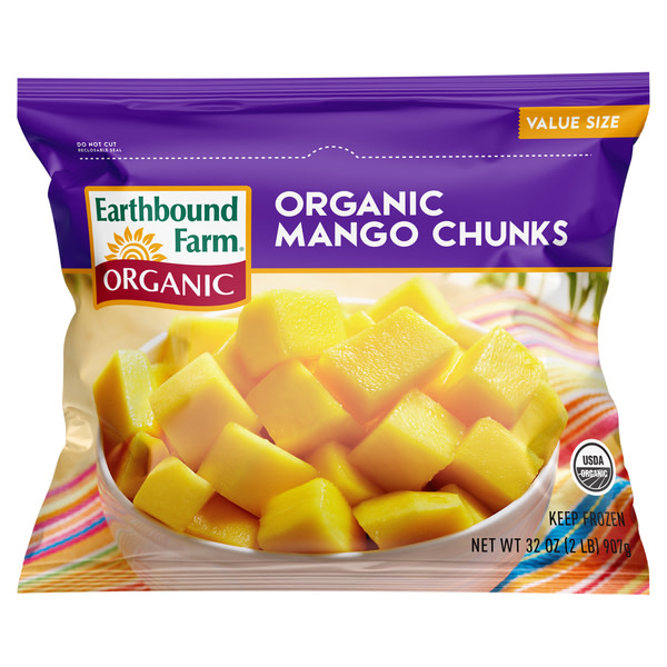 Earthbound Farm Mango Chunks, Value Size | Fig App
