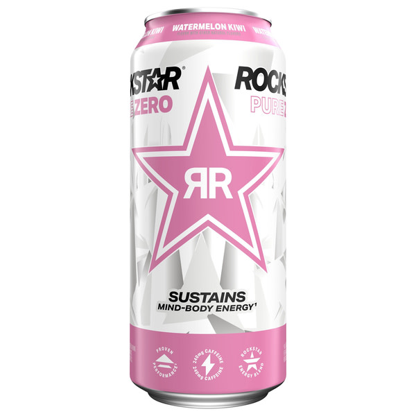 Rockstar Energy Drink Pure Zero Watermelon Berry