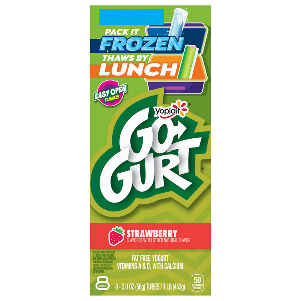 Is it Egg Free Go-gurt Strawberry