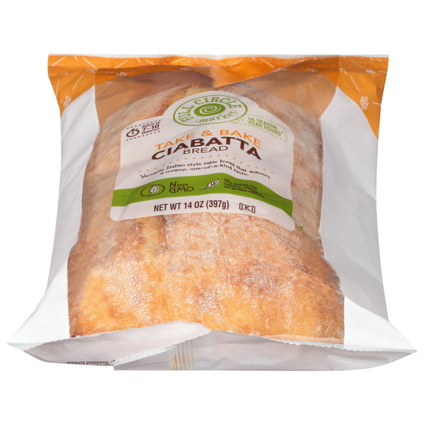 Full Circle Market Bread Ciabatta Take & Bake | Fig App