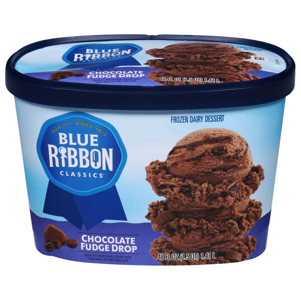 Blue Ribbon Classics Chocolate Fudge Drop Dairy Dessert | Fig App