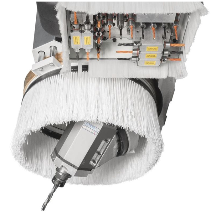 SCM Morbidelli M100 CNC Router, ProSpace, 5x12 Table, 28 Tools Vac Zone ...