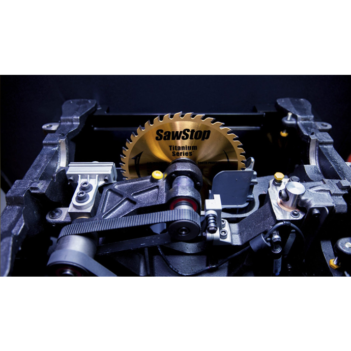 SawStop Industrial Cabinet Saw, 3 HP, 1 Ph, 230 V, 52" T-Glide Advanced ...