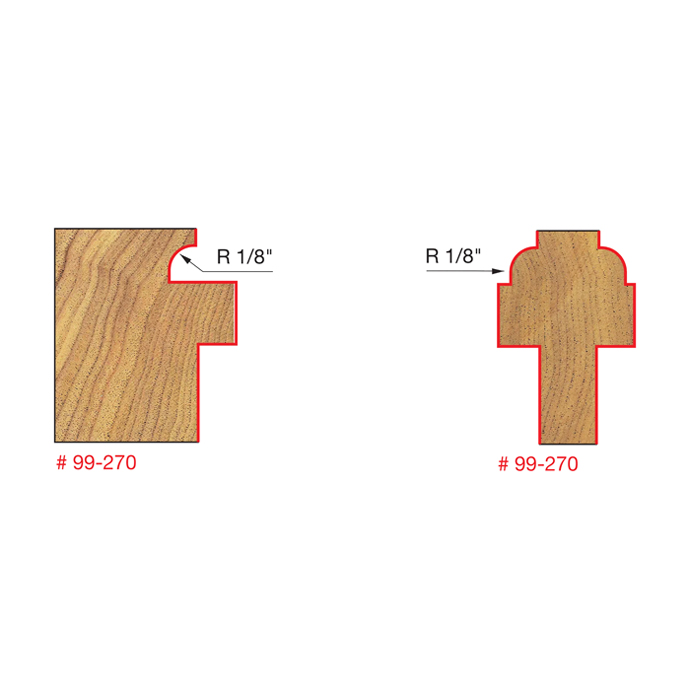 Freud 99-270 1-17/32" Divided Lite Cabinet Door Router Bit Set | Wurth ...