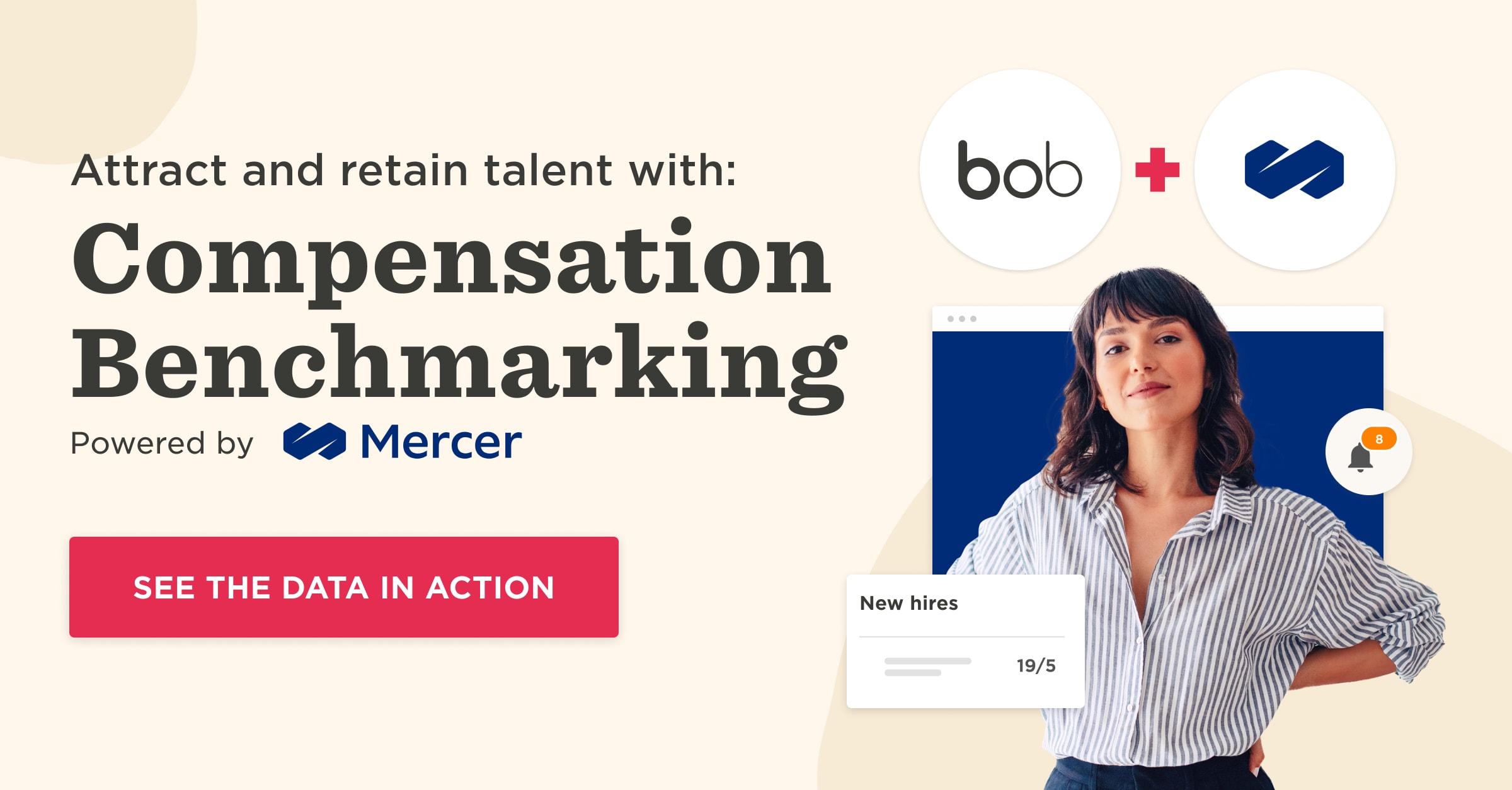 HiBob integrates Mercer benchmark data into platform